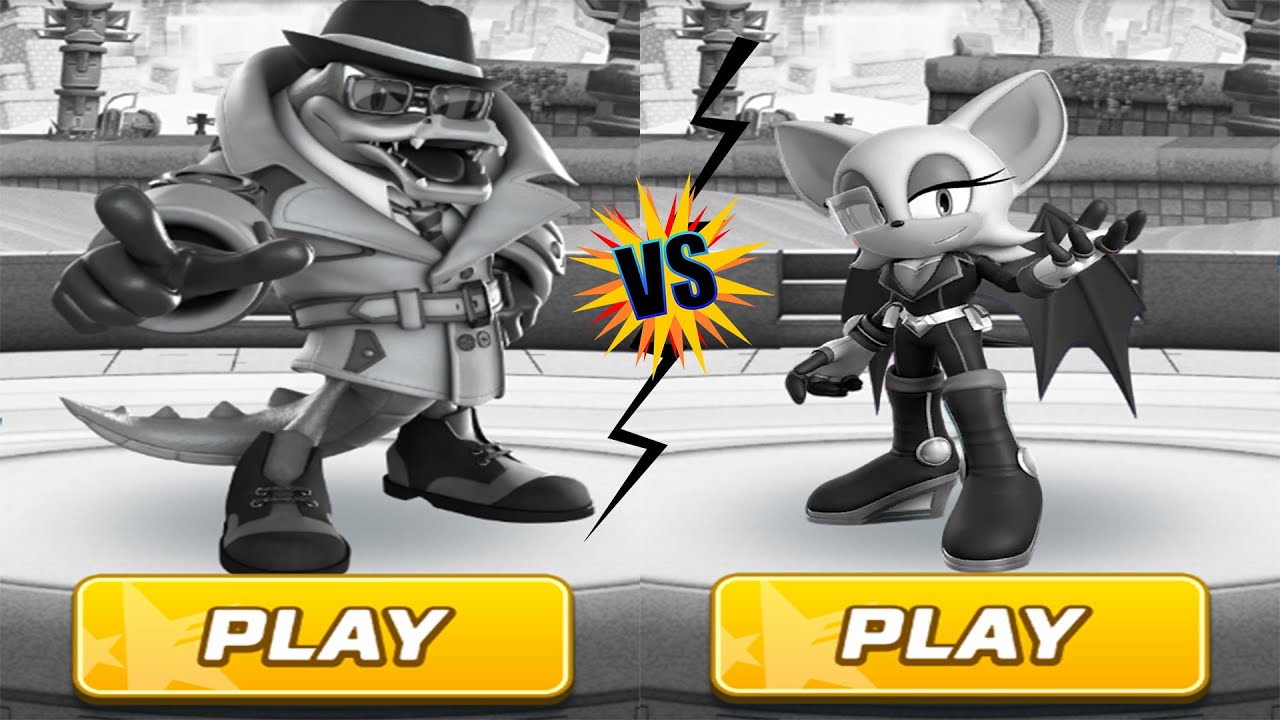 Sonic Forces - Detective Vector vs Elite Agent Rouge - All 106 ...