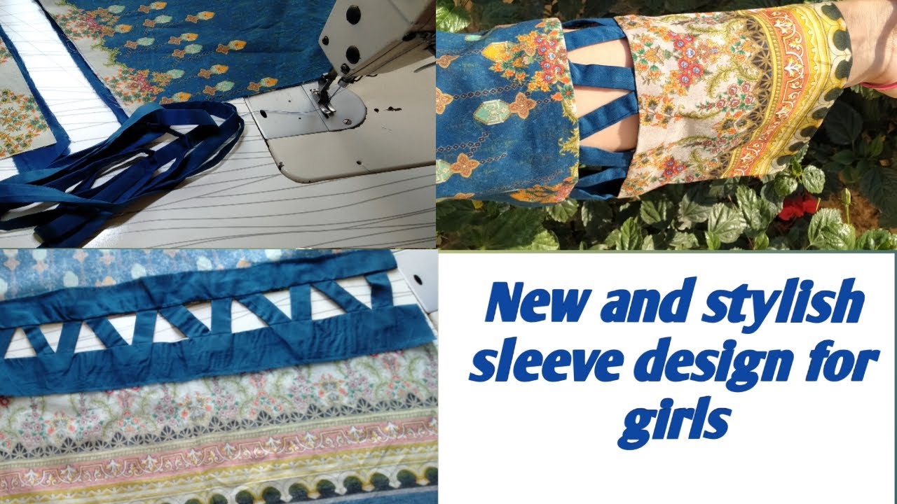 Sleeve design Lawn fabric for summer season tutorial cutting and ...
