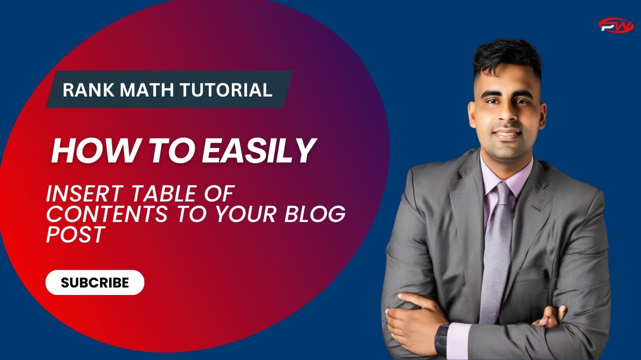Master Rank Math: The Ultimate Table of Contents - YouTube