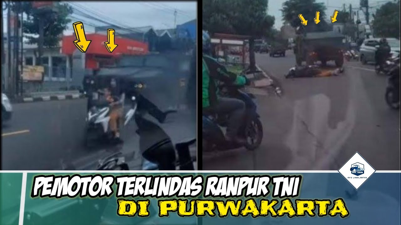 INALILLAH..‼️DETIK2 RANPUR KOMODO TNI TABRAK & LINDAS PEMOTOR (IBU ...