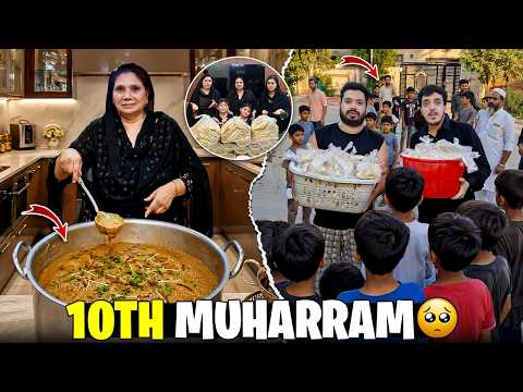 Mama Ne 10th Muharram Ki Kia Niyaz Bana Ker Distribute Ki | Sahiba Kinza Apne Papa Se Milne Gaye