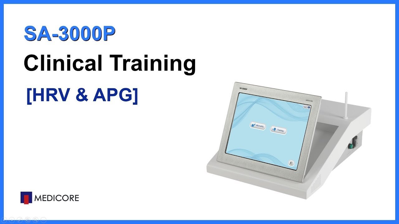 Clinical Training Video [SA-3000P - Heart Rate Variability & Pulse Wave ...