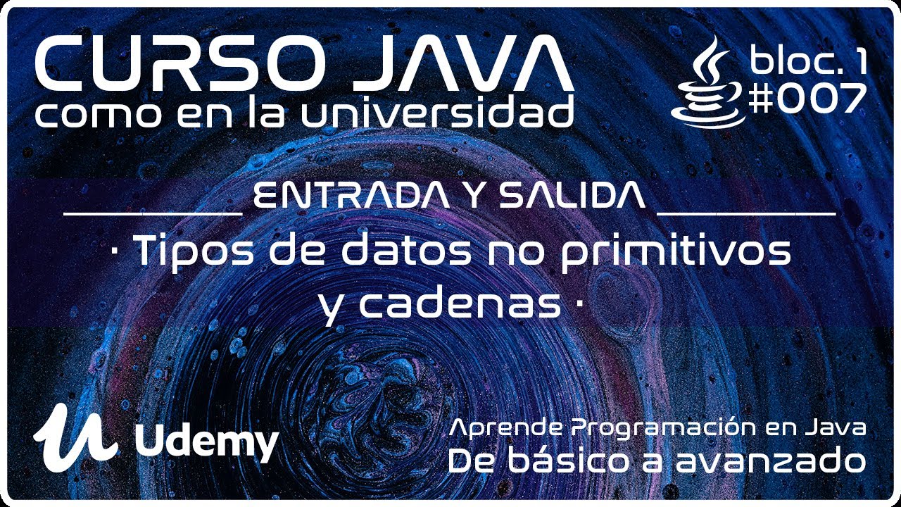 7 Tipos de datos no primitivos y cadenas - YouTube