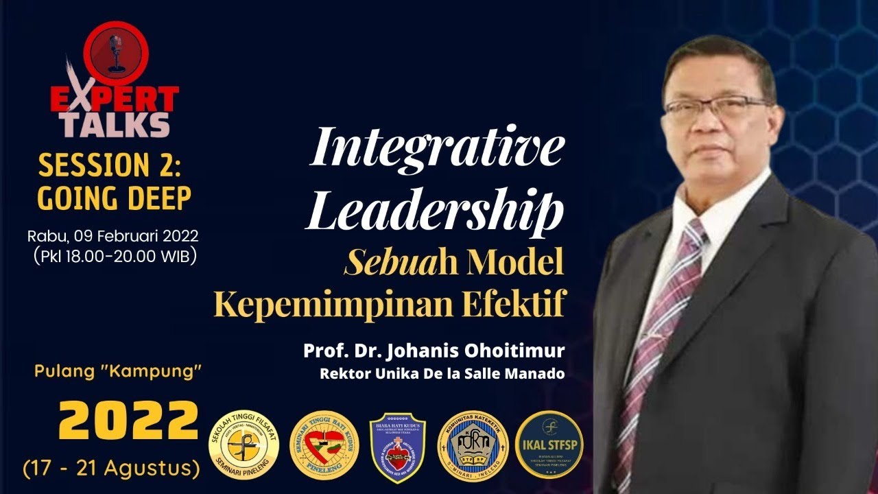 Prof Dr. Johanis "Yong" Ohoitimur - Integrative Leadership - YouTube