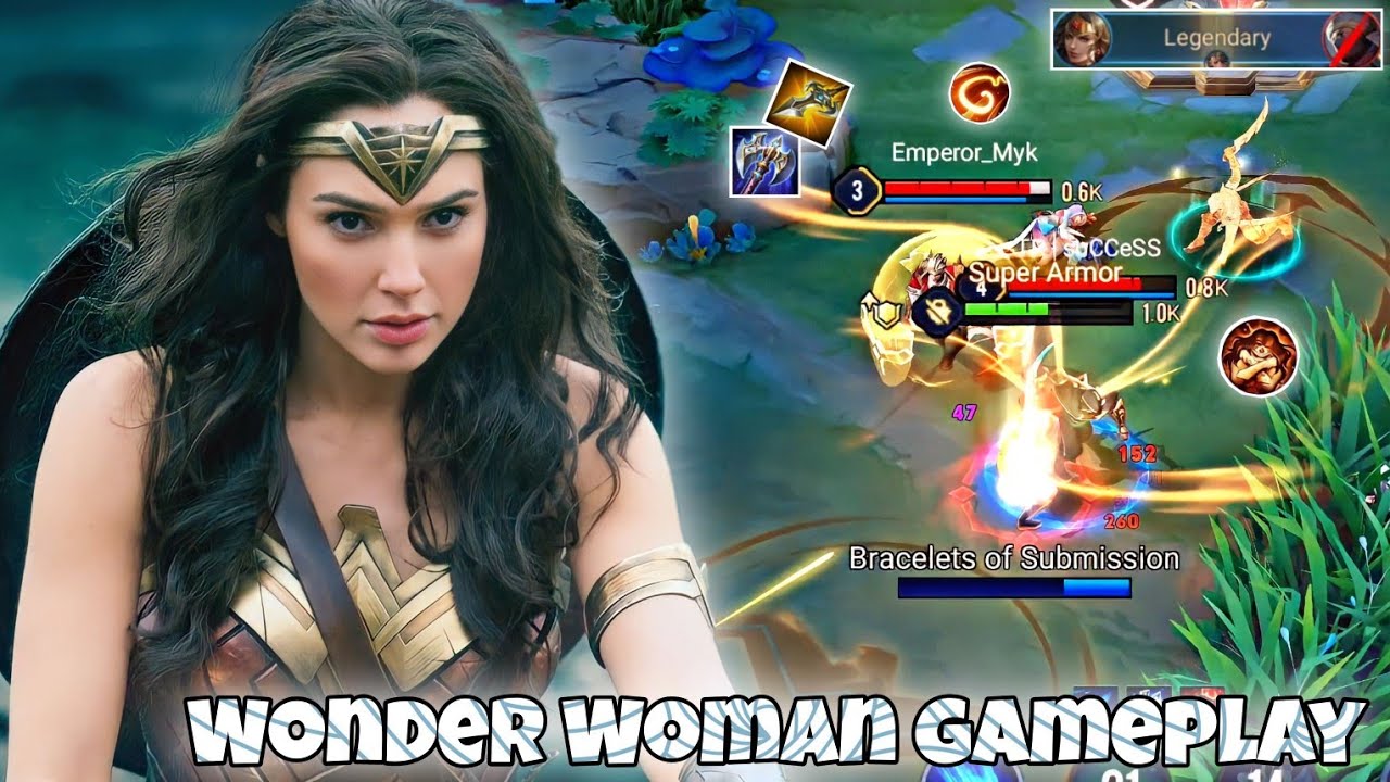 Wonder Woman Jungle Pro Gameplay | Arena of Valor Liên Quân mobile CoT ...