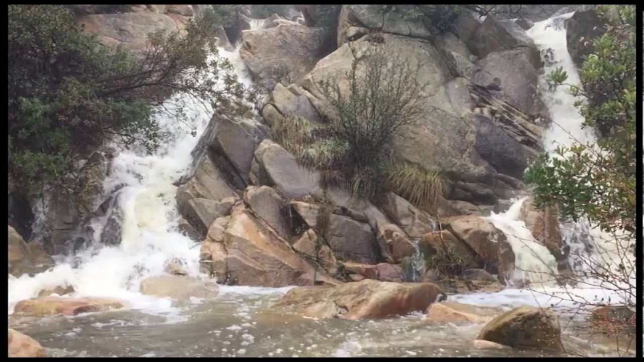 Mission Falls in Santa Barbara - YouTube