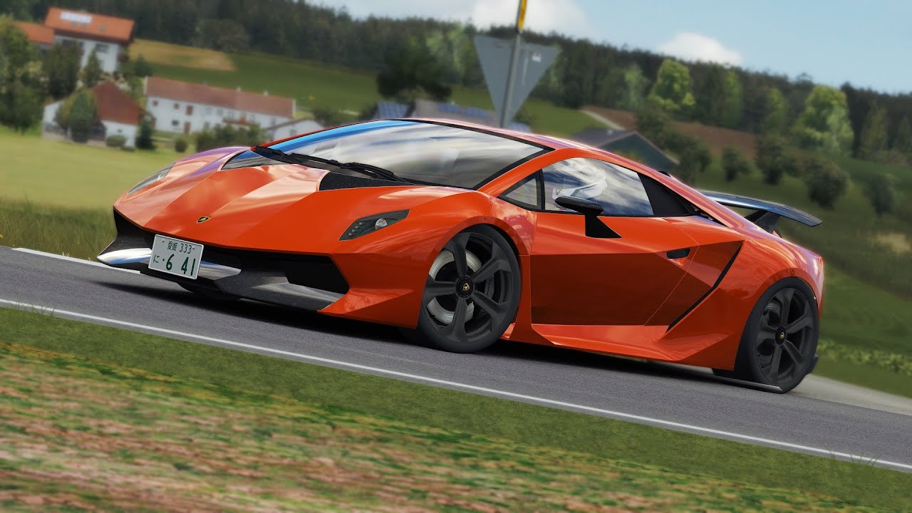 Assetto Corsa - Lamborghini Sesto Elemento - YouTube