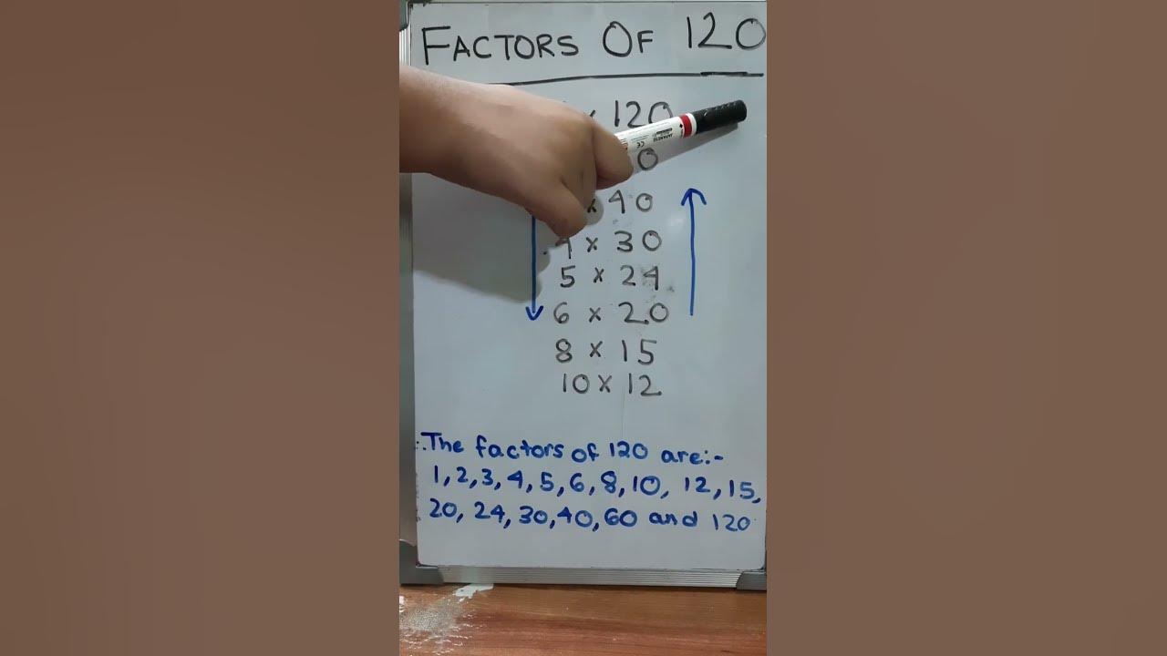 write-all-the-factors-of-120-factors-of-120-youtube