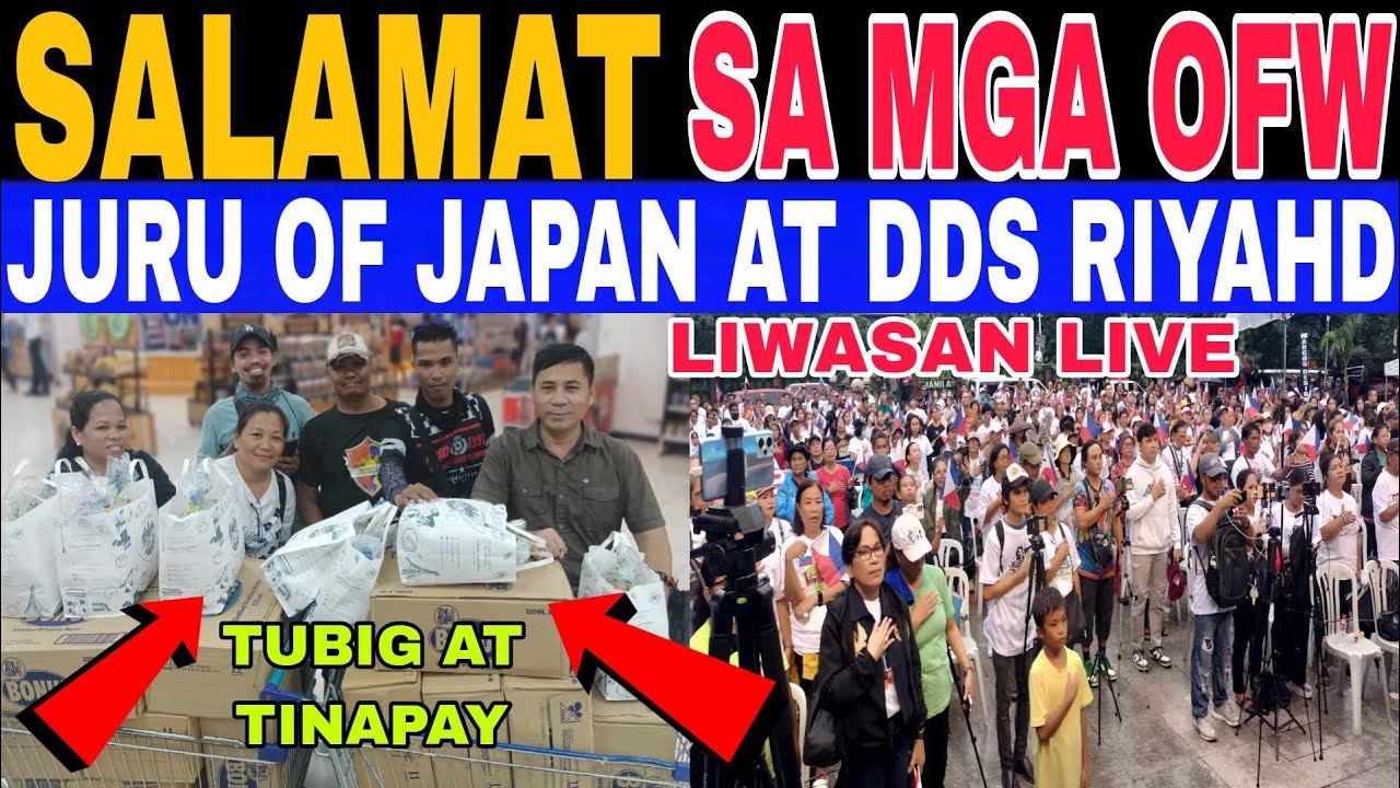 MAAGA sa LIWASAN BONIFACIO DAGSA na mga TAONG BAYAN #prrd #vpsara # ...