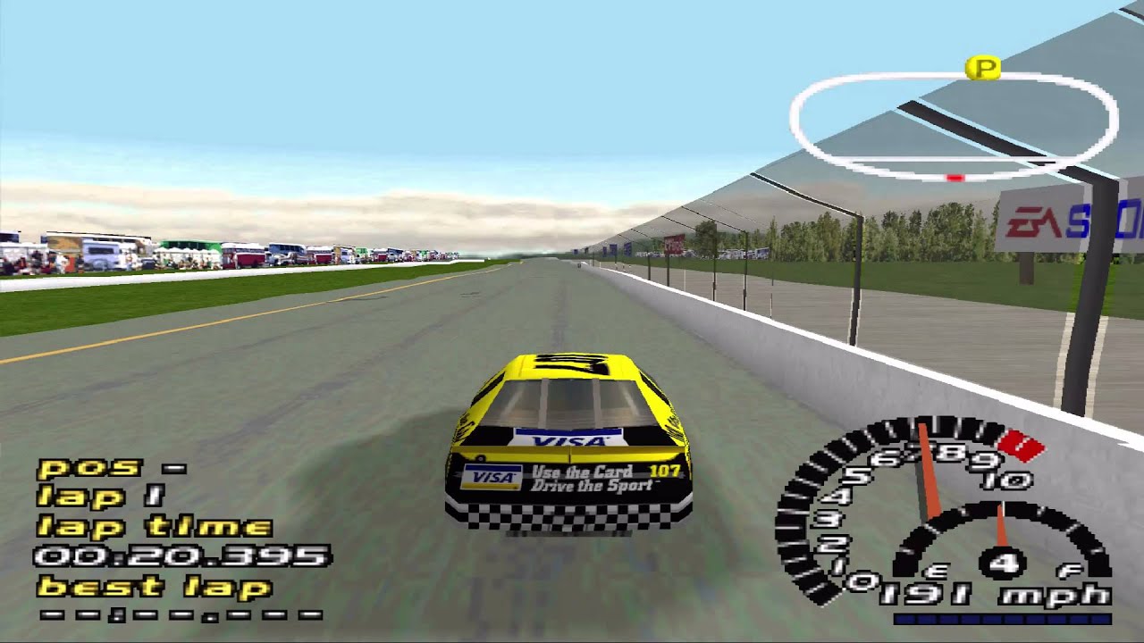 Nascar 2000 PS1 Championship Season 09 Michigan International Speedway ...