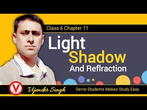 Light Shadow And Reflection | Class 6 | V Shiksha | Chapter 11 Science ...