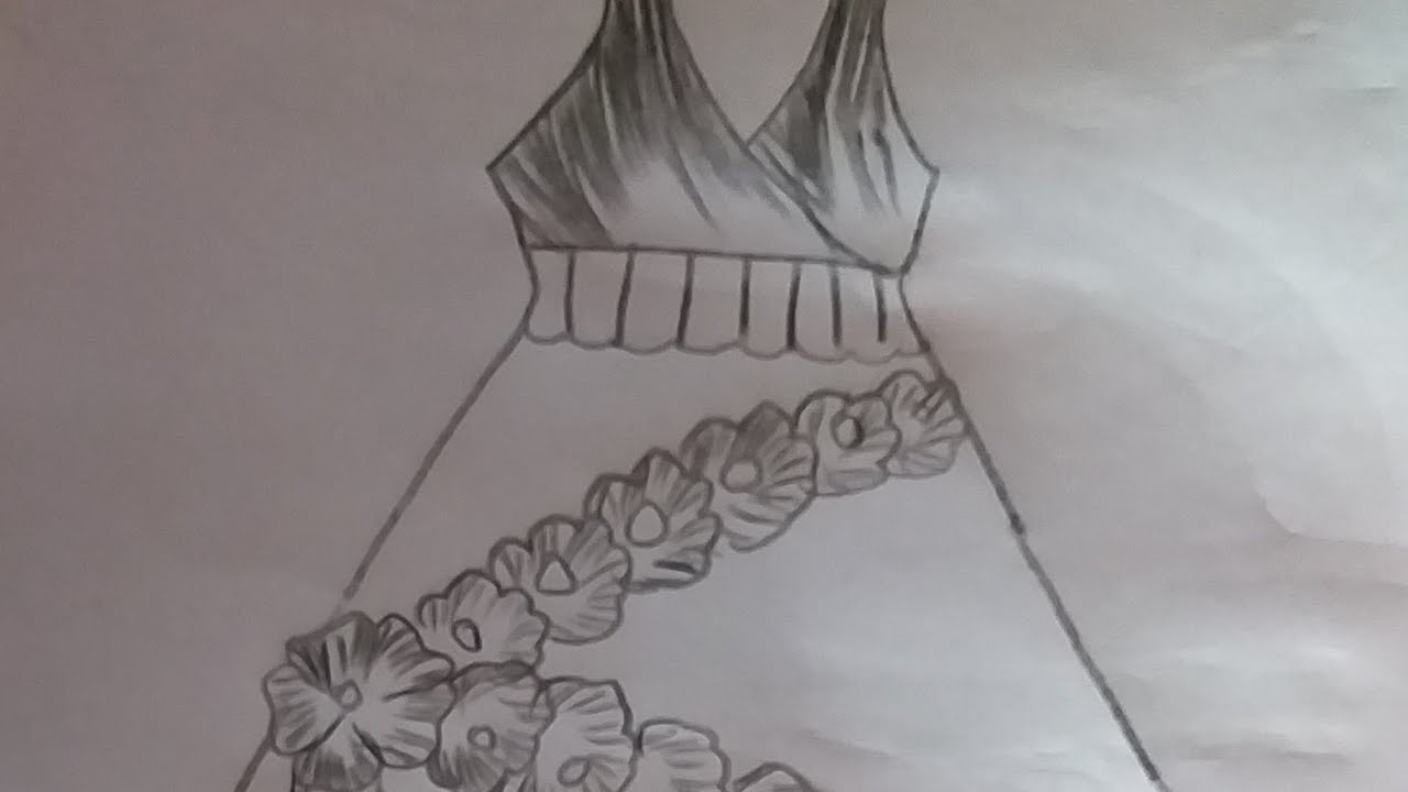 frock draw // how to frock draw nice video - YouTube