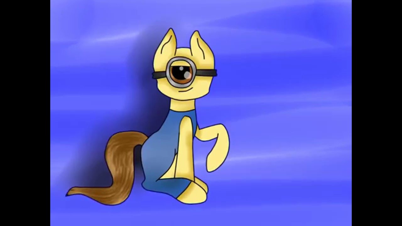Speed Paint---Minions pony! - YouTube
