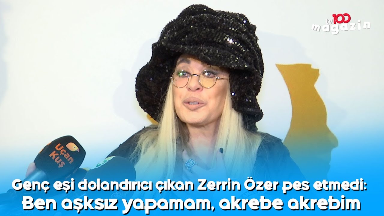 Genç eşi dolandırıcı çıkan Zerrin Özer pes etmedi: Ben aşksız yapamam ...