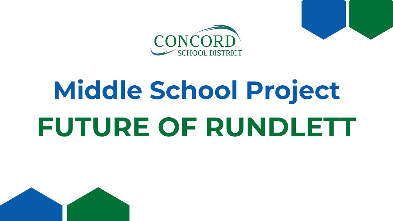 Concord Middle School Project - Future of Rundlett - YouTube