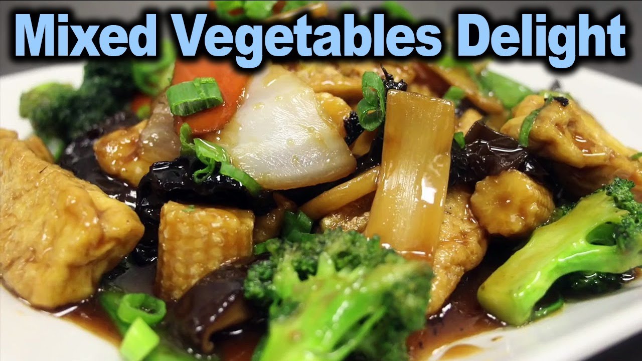 How to Make Delight (Mixed Vegetables Delight) - YouTube
