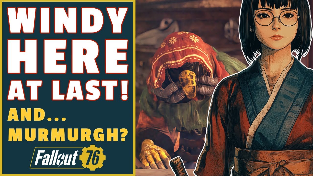 FALLOUT 76 Caravan Update Brings a Mysterious New Character! - YouTube