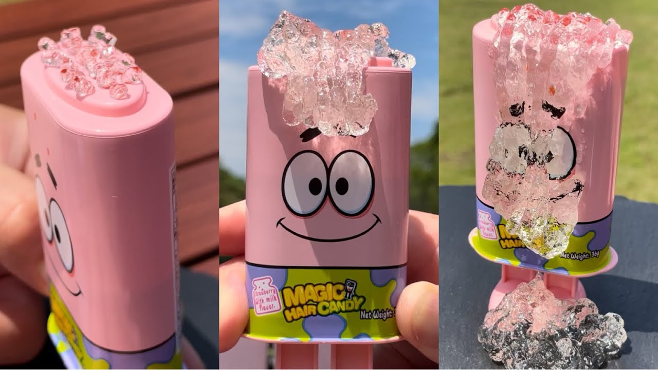 【patrick star】magic hair Candy - YouTube