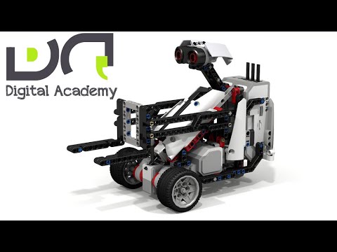 شرح روبوت Robot EV3 mindstorms - سيناريو 1 - YouTube