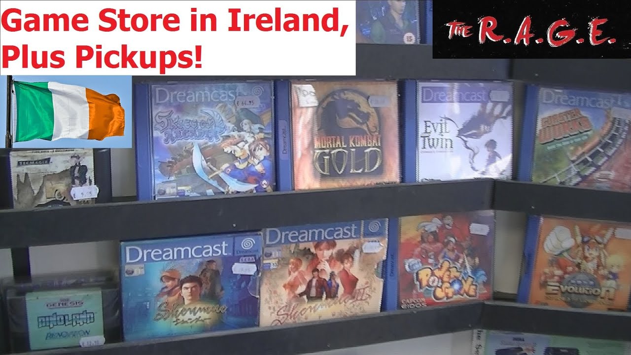 The Rage - Videogame Store in Ireland + Pickups - Adam Koralik - YouTube