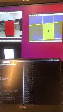 Color thresholding and rect detection opencv c++ - YouTube