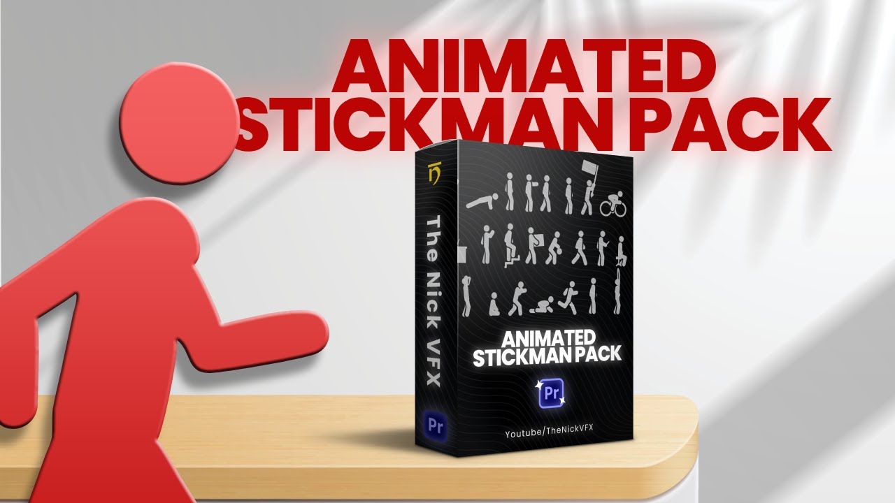 Get the BEST ANIMATED Stickman Pack for Premiere Pro in Minutes - YouTube