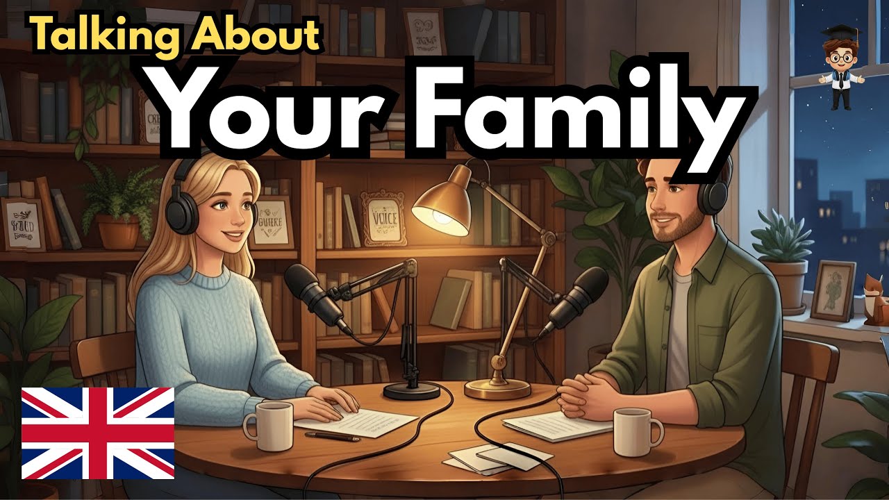 Talk About Your Family in English | Daily Conversation Practice for ...