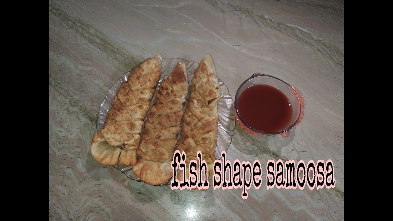 Fish shape samoosa - YouTube