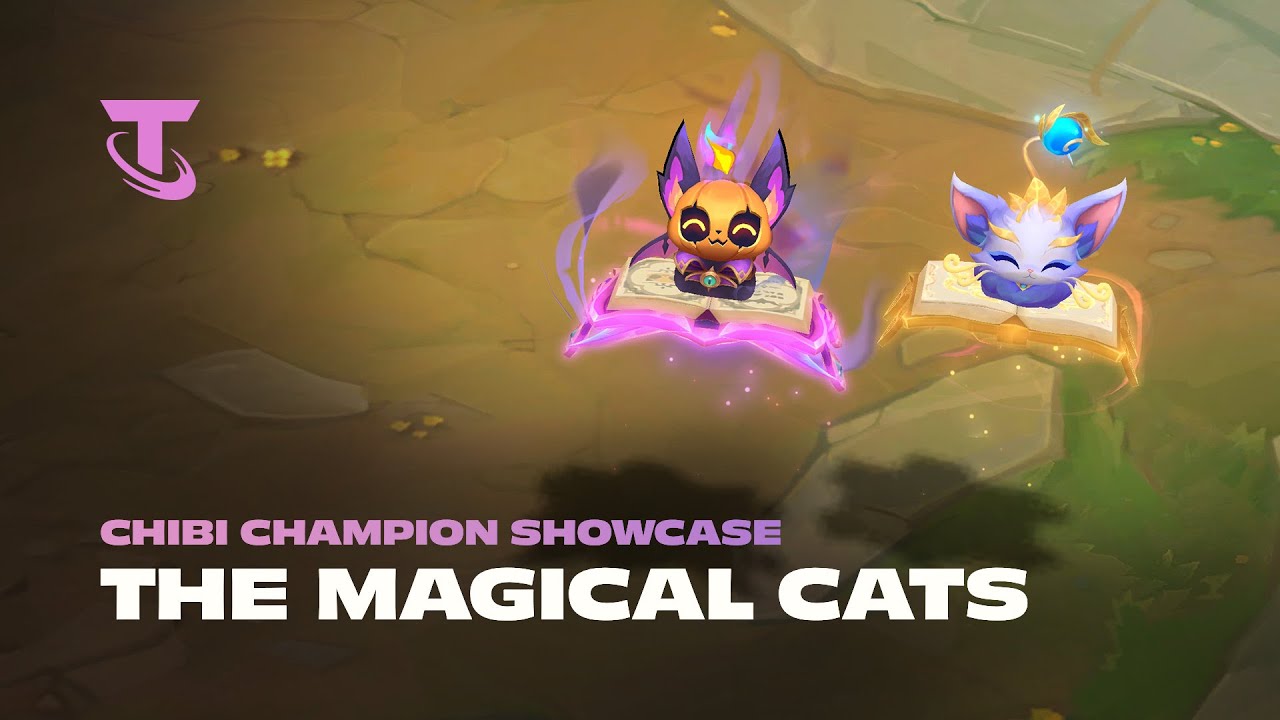 The Magical Cats | Chibi Champion Showcase - Teamfight Tactics - YouTube