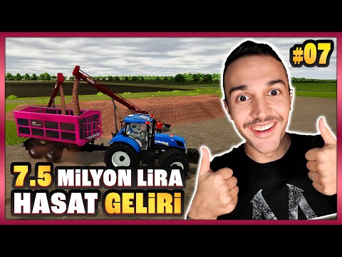 7.5 MİLYONLUK YABANİ HAVUÇ HASADI 🌱💰 | FS25 Mega #07