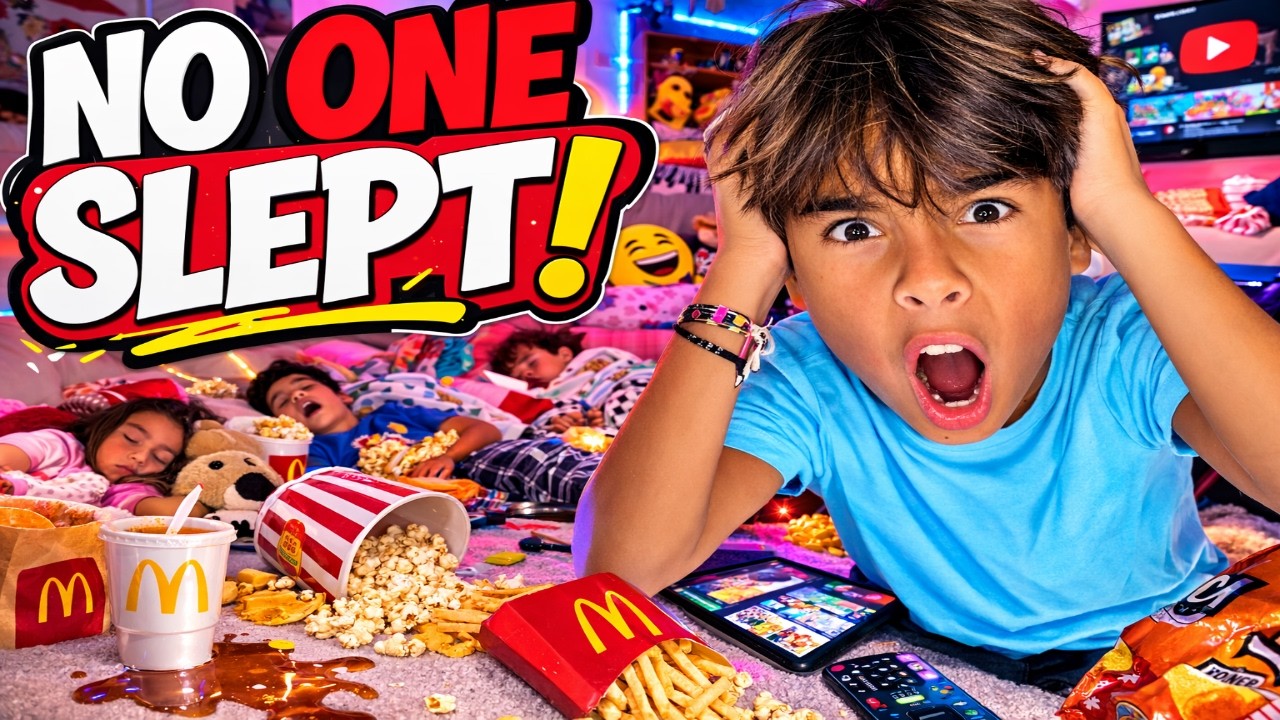 EPIC 24 HOURS My Son's First SLEEPOVER - YouTube