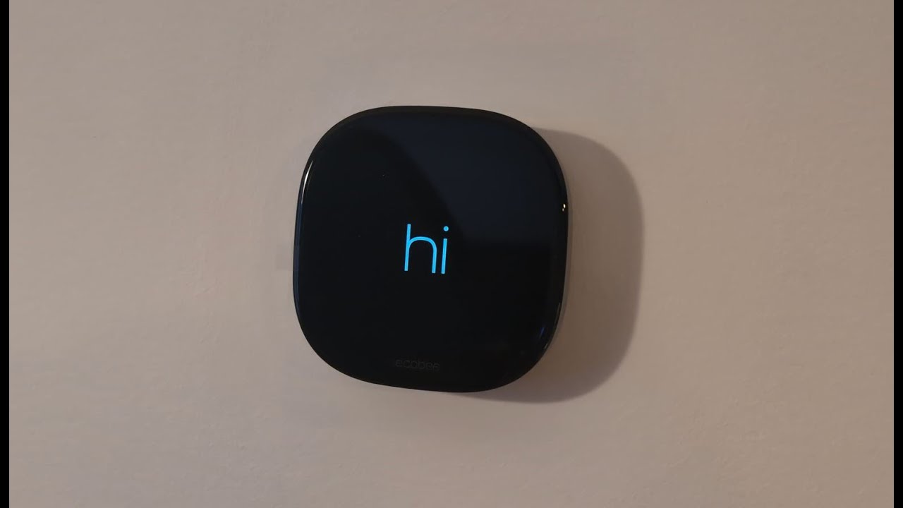 Ecobee Smart Thermostat Premium Installation (Upgrade from Ecobee 3 ...