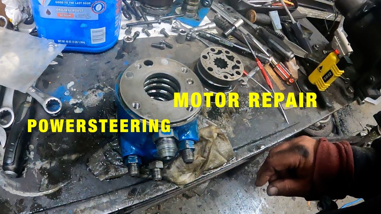 6610 FORD STEERING MOTOR VALVE REPAIR - YouTube