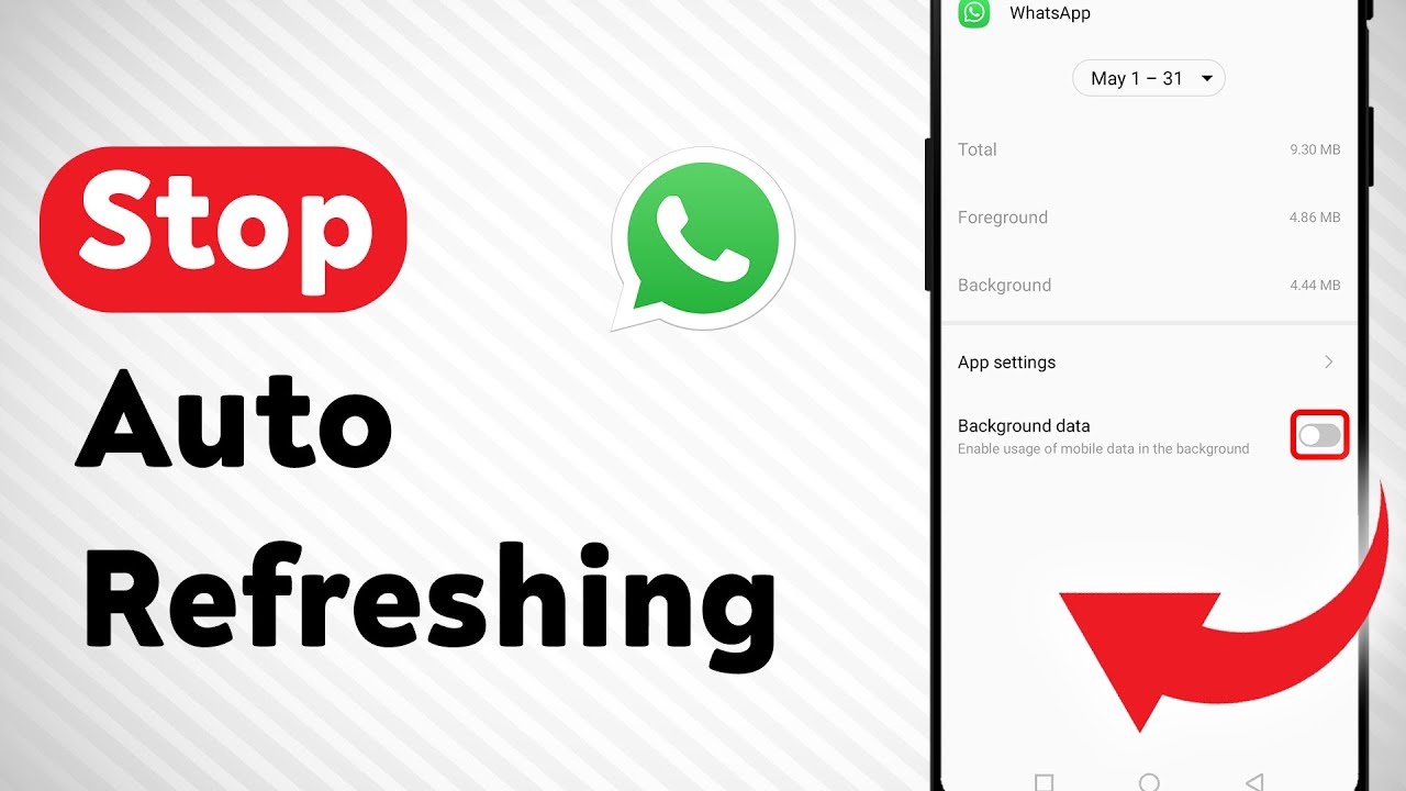 How to Stop Auto Refreshing on WhatsApp (Updated) - YouTube