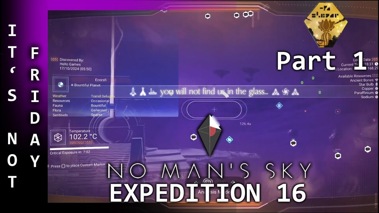 No Man's Sky - Not Friday - 24th Oct 2024 - Expo 16 - YouTube