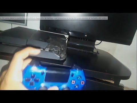 Increible, se quemo mi Ps4 y aun funciona! - YouTube