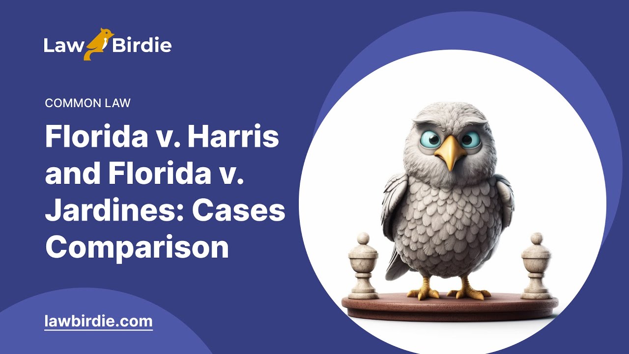 Florida v. Harris and Florida v. Jardines: Cases Comparison - Essay ...