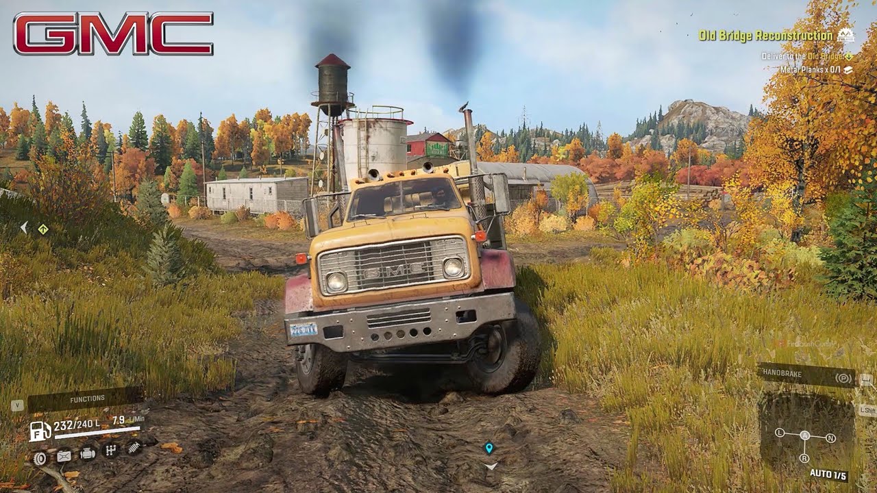 GMC Truck MH9500 Offroad Drive - Snowrunner - YouTube