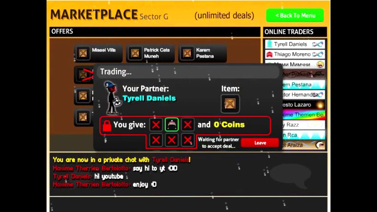 Stick run-selling 100Tc and huge donations! - YouTube