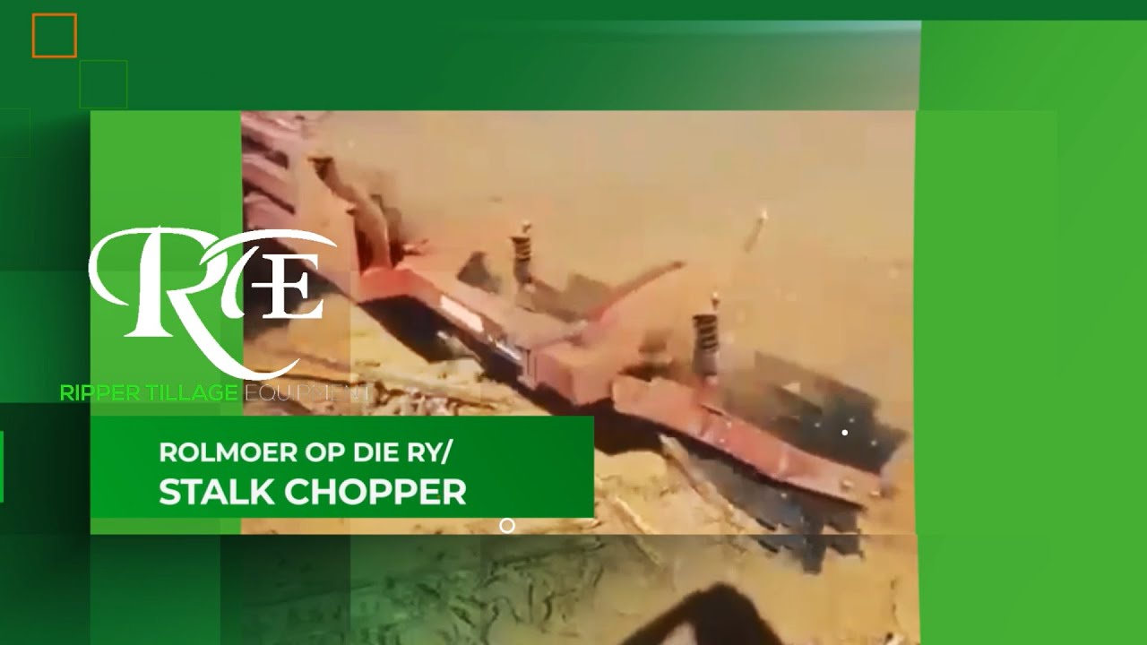 Rolmoer op die ry / Stalk Chopper | Precision Residue Management for ...