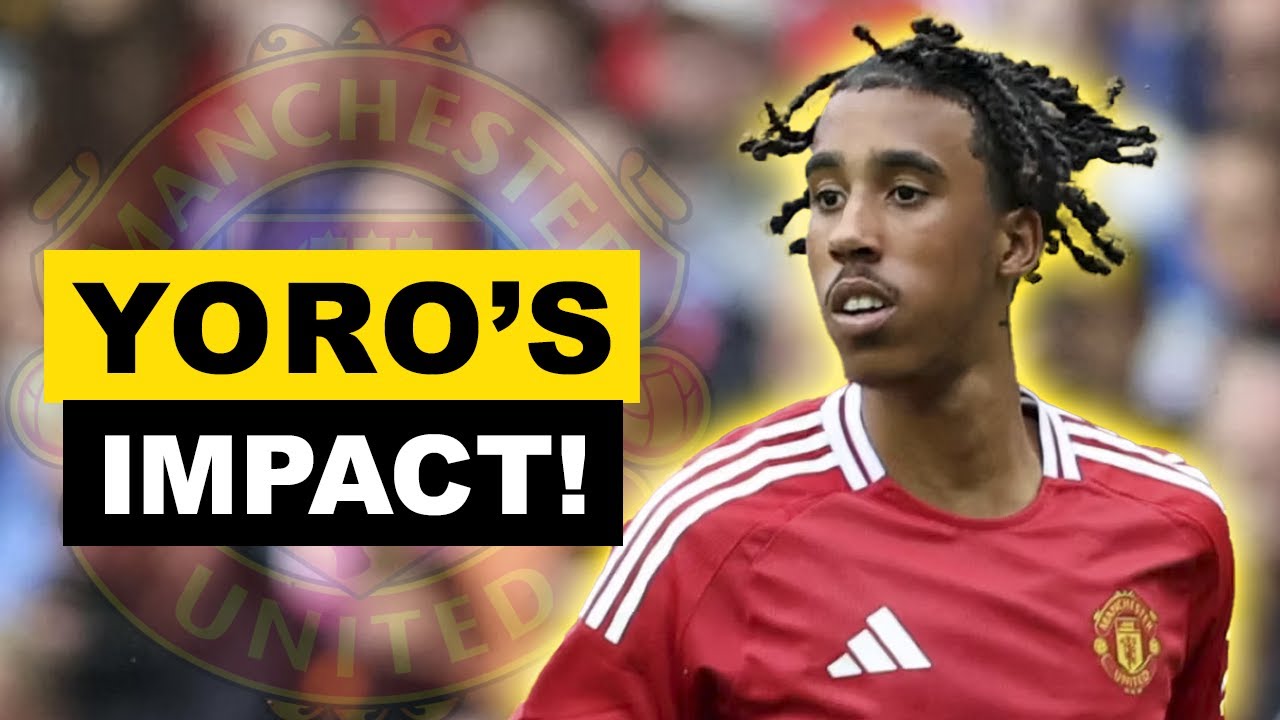 Leny Yoro Shines in Manchester United’s Pre-Season Debut! - YouTube