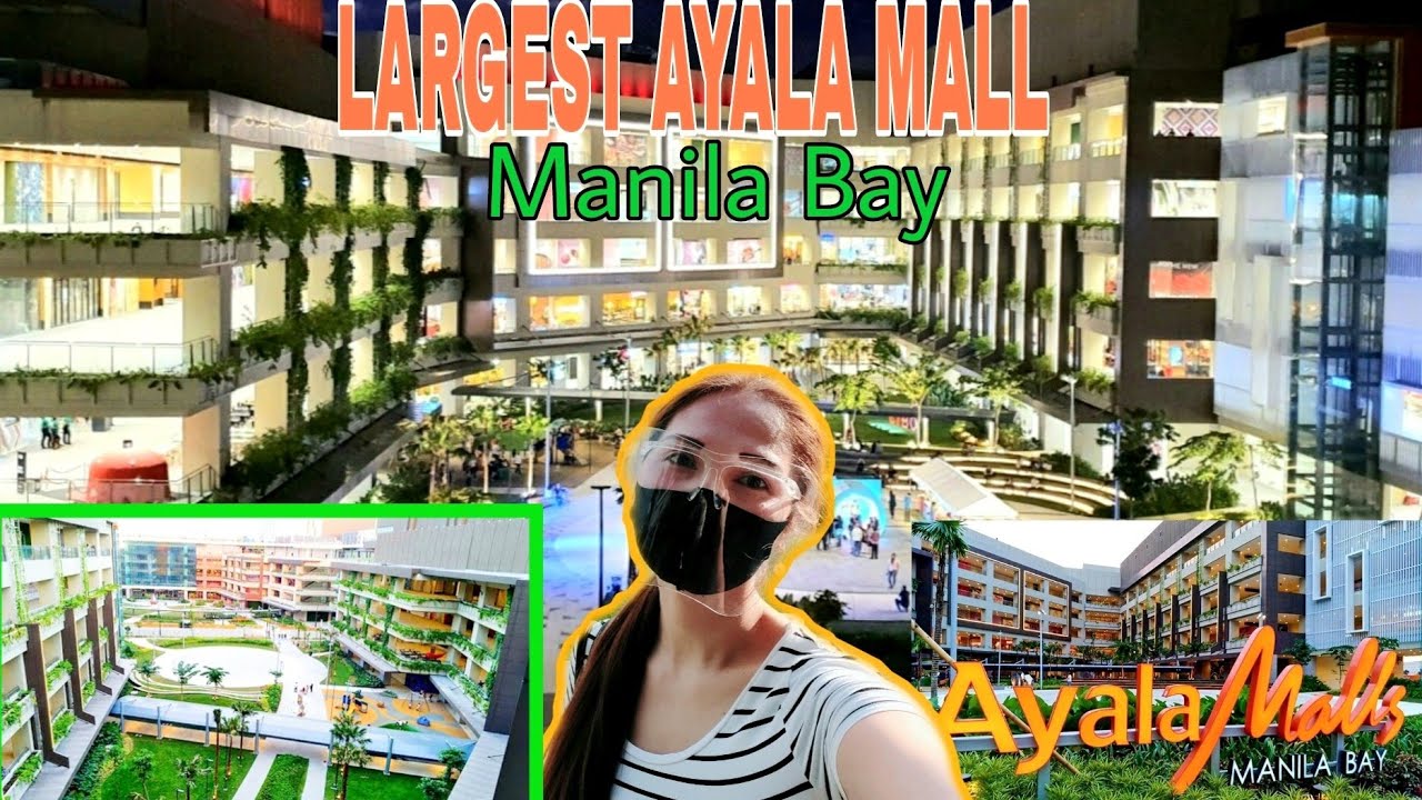 AYALA MALLS MANILA BAY WALKING TOUR AYALA BIGGEST MALL - YouTube