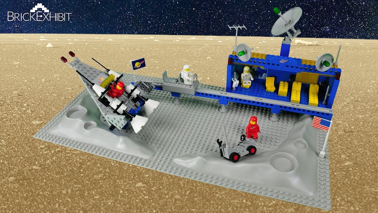 LEGO Classic Space 6970 Beta I Command Base 1980 BrickExhibit.com - YouTube