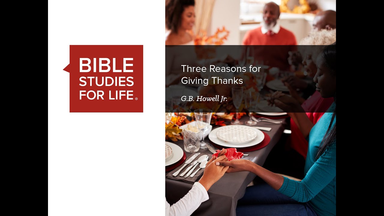 Special Focus; Three Reasons for Giving Thanks - YouTube