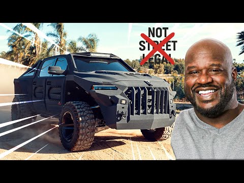 SHAQ'S $300k APOCALYPSE TRX is NOT Street legal 🔥🤯