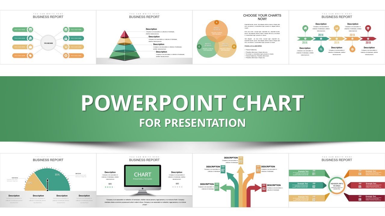 Graph PowerPoint charts for Presentation - YouTube