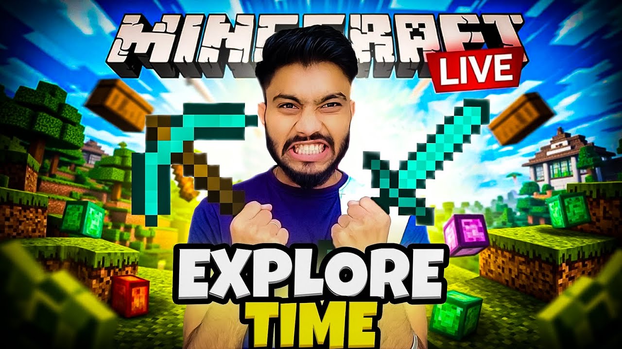 Minecraft Day - 6 And Valorant | JAVA Edition | Marodiya Gaming # ...