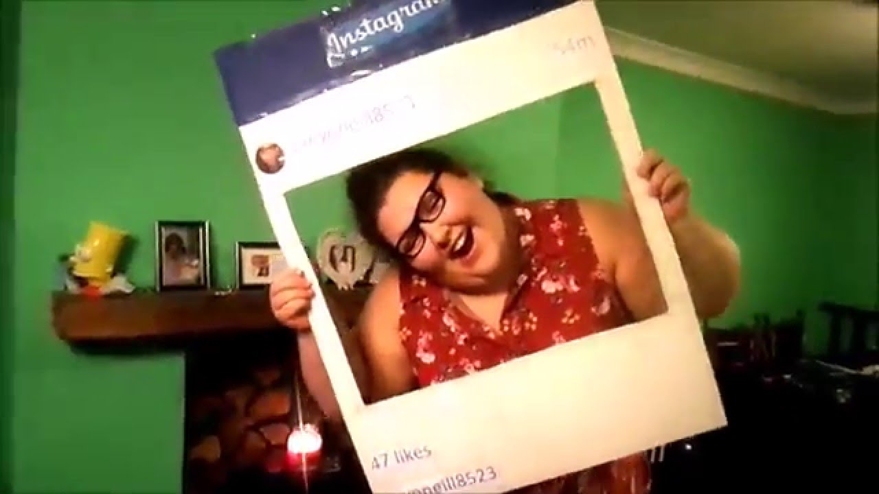 DIY Halloween Instagram Border Prop || 3sidesofamy - YouTube