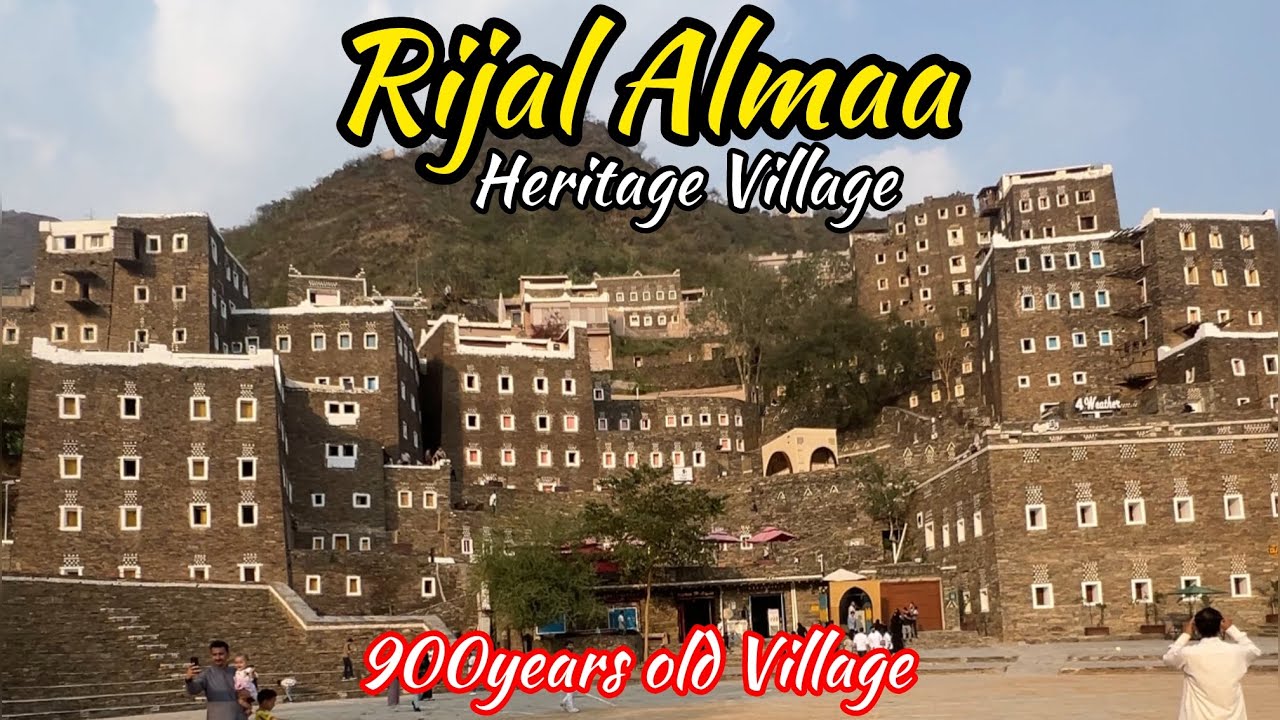 Rijal Almaa Heritage Village Museum | 900years Ild Village (Abha) | Eid ...