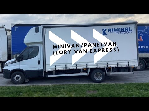 MİNİVAN/PANELVAN (LORY VAN) EXPRESS  ŞOFÖR OLMAK VE ARAÇ HAKKINDA BİLGİLENDİRMELER